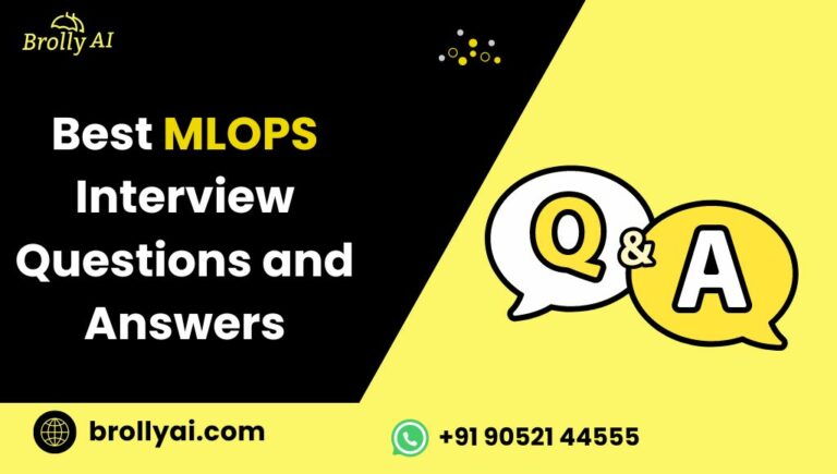 Best MLOPS Interview Questions and Answers # 2024