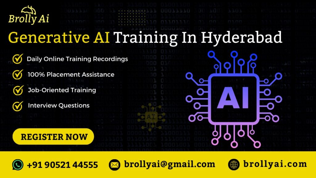 Generative AI Training in Hyderabad | Best Online Course 2024