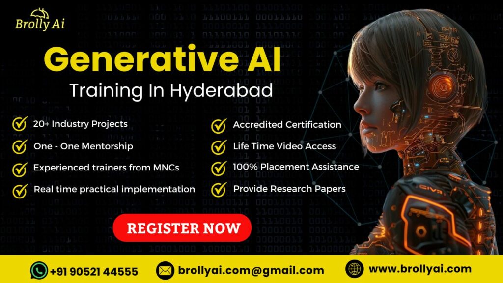 Generative AI Training in Hyderabad - #1 Best Gen AI Course