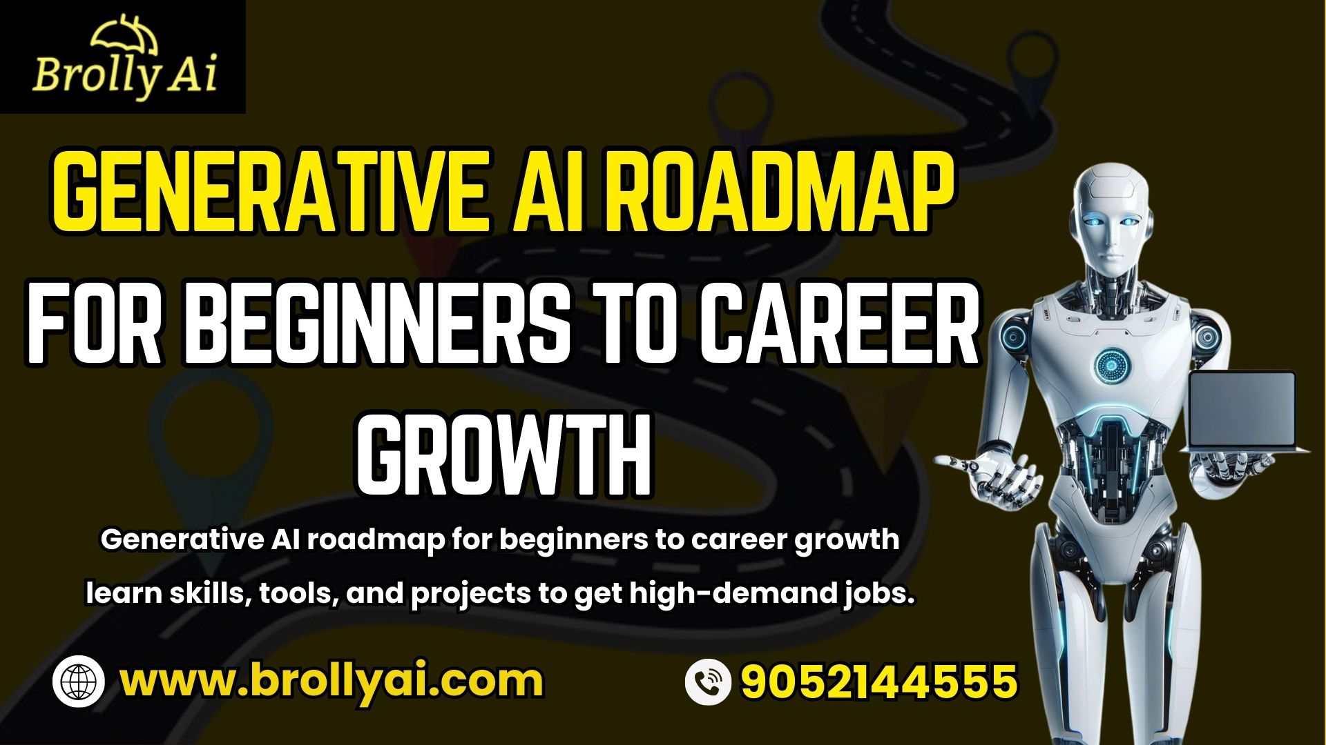 Generative AI Road Map 2025: Step-by-Step Guide for Beginners