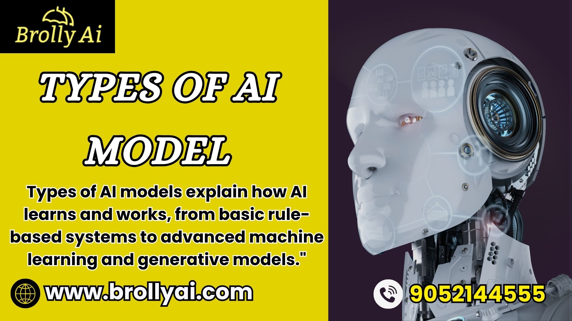 Types of AI Models Explained | Beginners Guide 2025