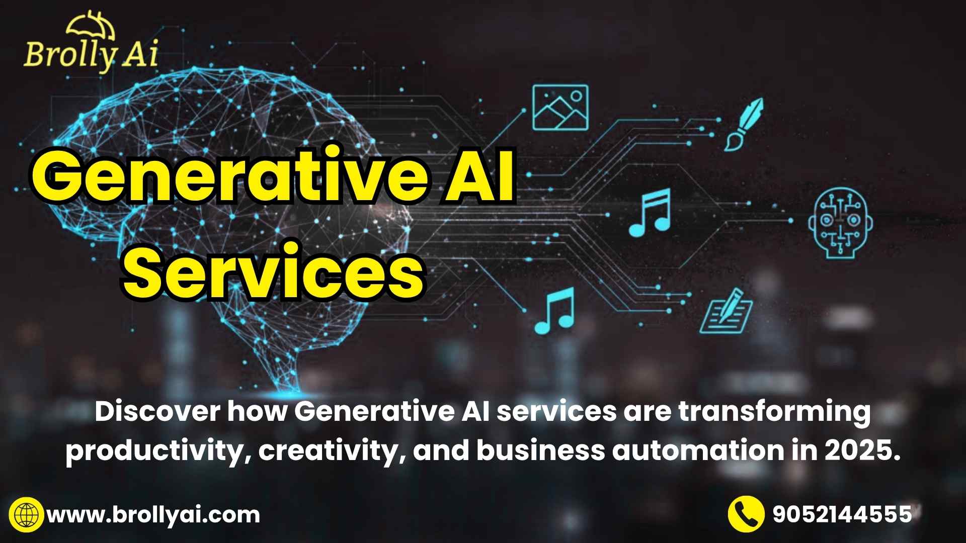 Generative AI Services Guide 2025: Benefits, Tools & Uses