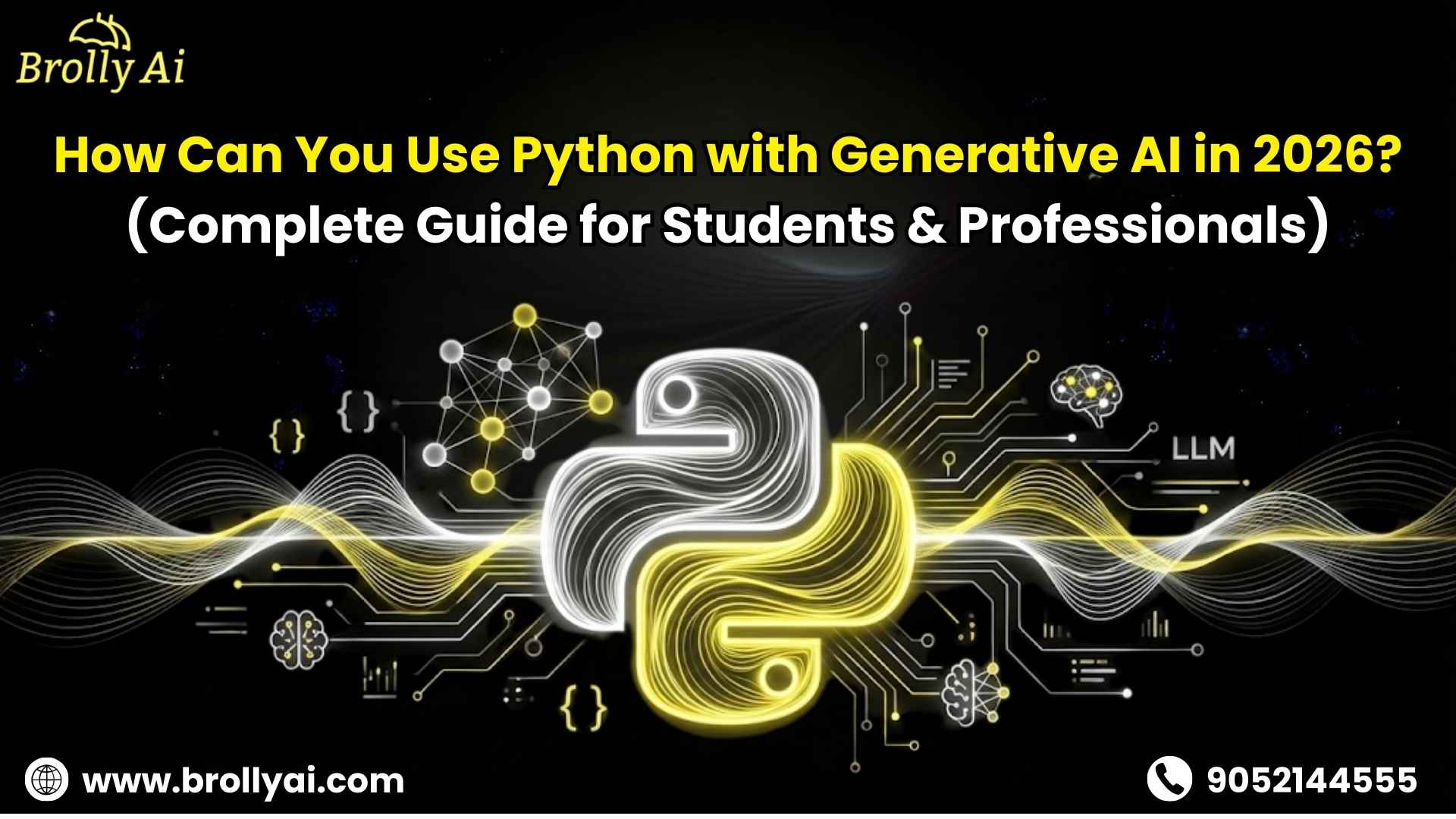 Python with Generative AI: Complete 2026 Learning Guide