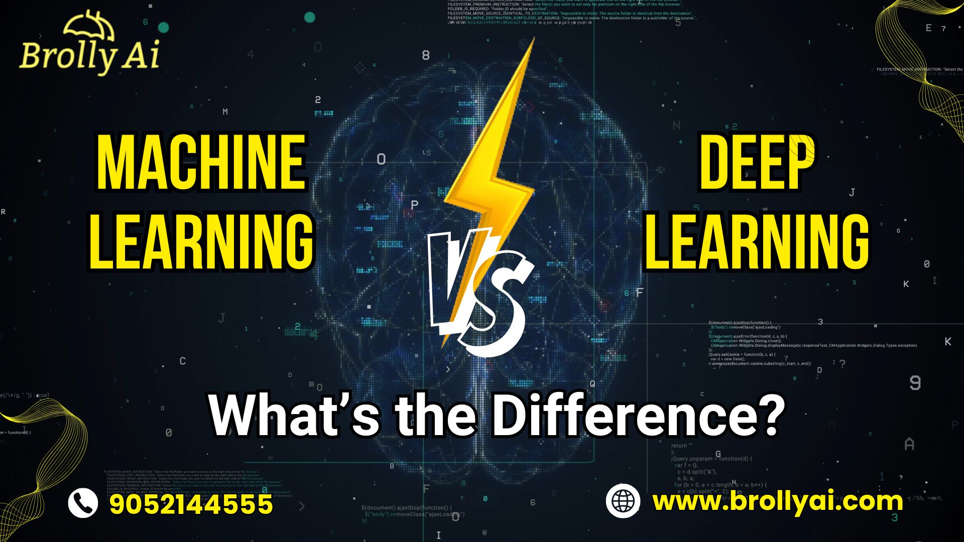 Machine Learning vs Deep Learning: What’s the Difference?